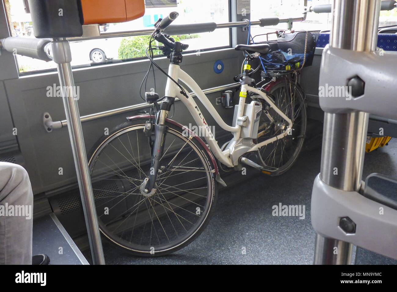 Switzerland Wallis SSB train - June 2017 | usage worldwide Stock Photo ...