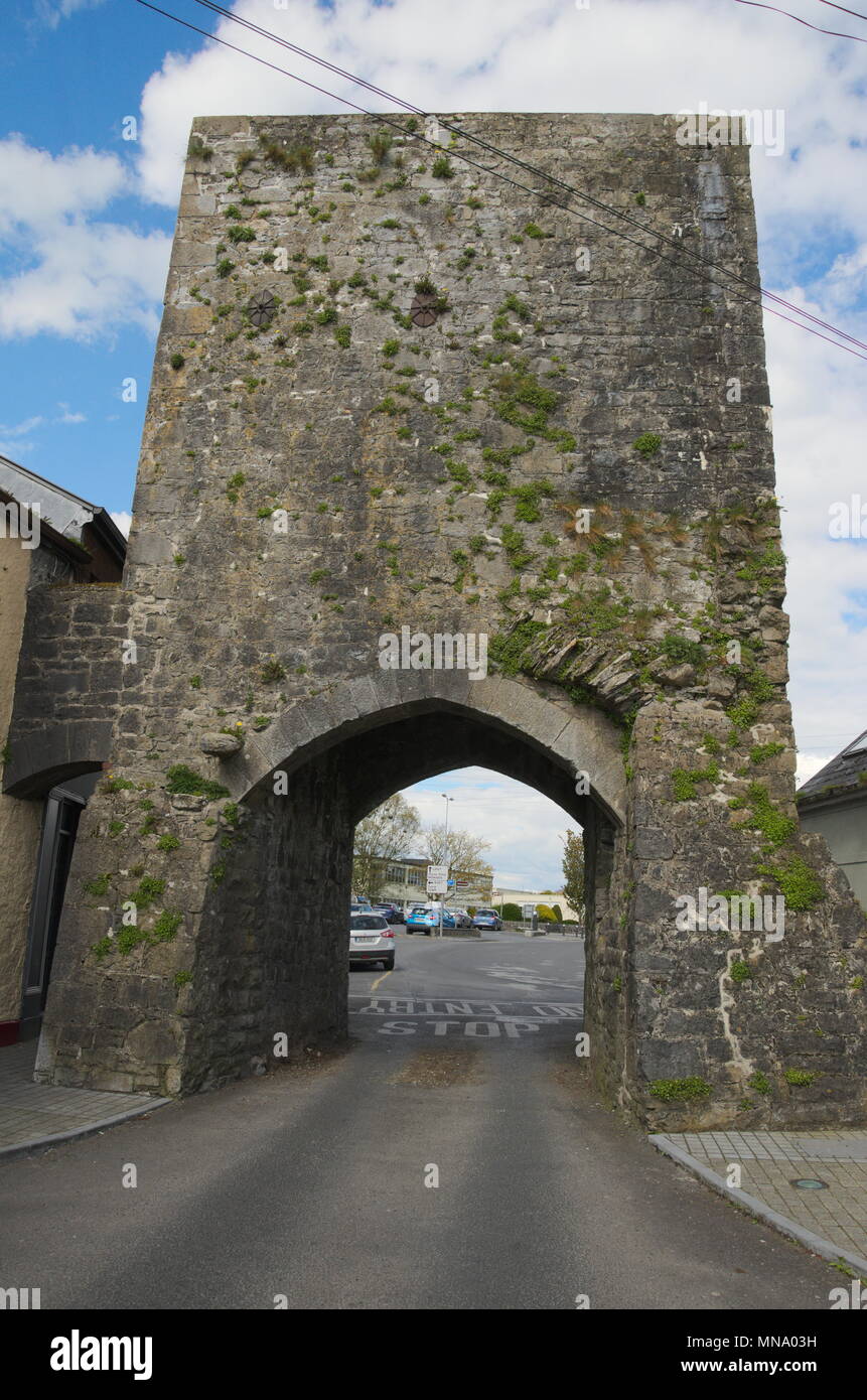 Athenry Medieval Arch Stock Photo - Alamy