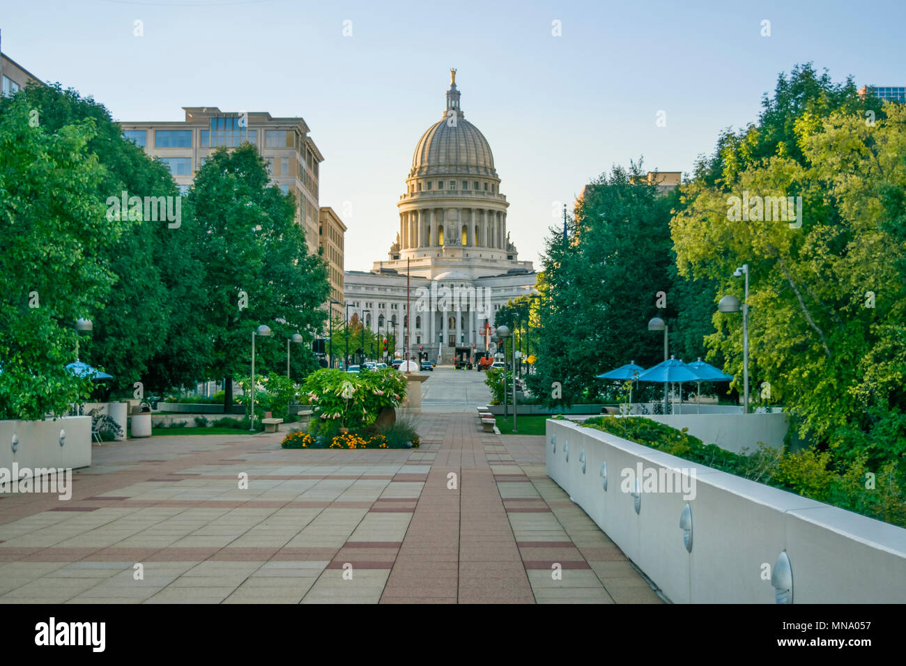 Capitol building in Madison, Wisconsin Stock Photo - Alamy