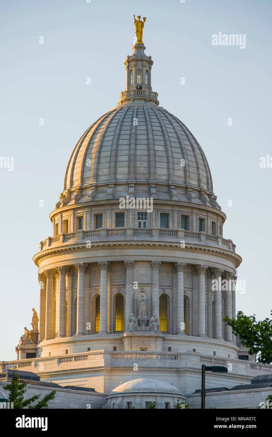 Capital building in Madison Wisconsin Stock Photo - Alamy