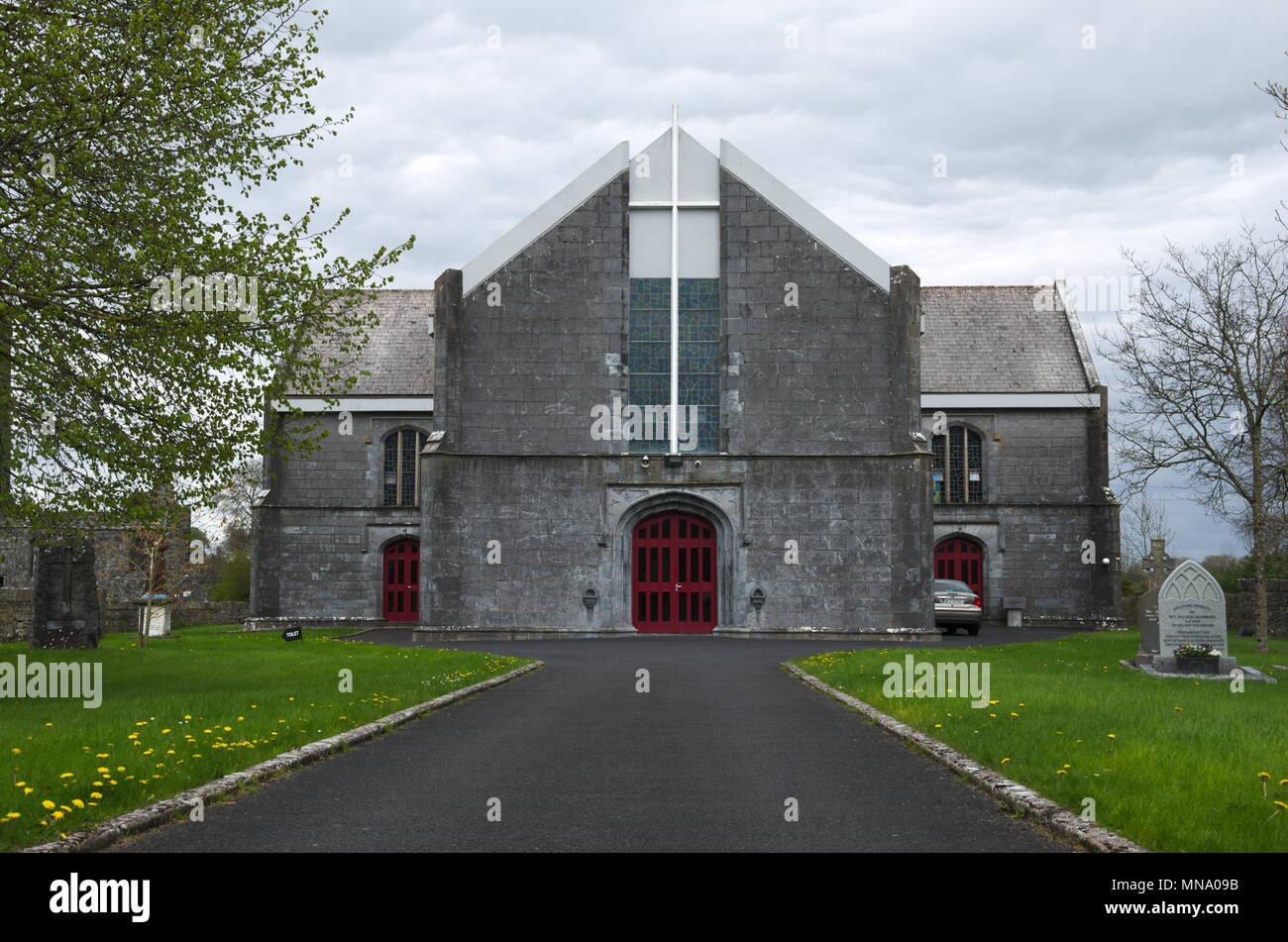 St Mary's Church Quin. County Clare Stock Photo - Alamy