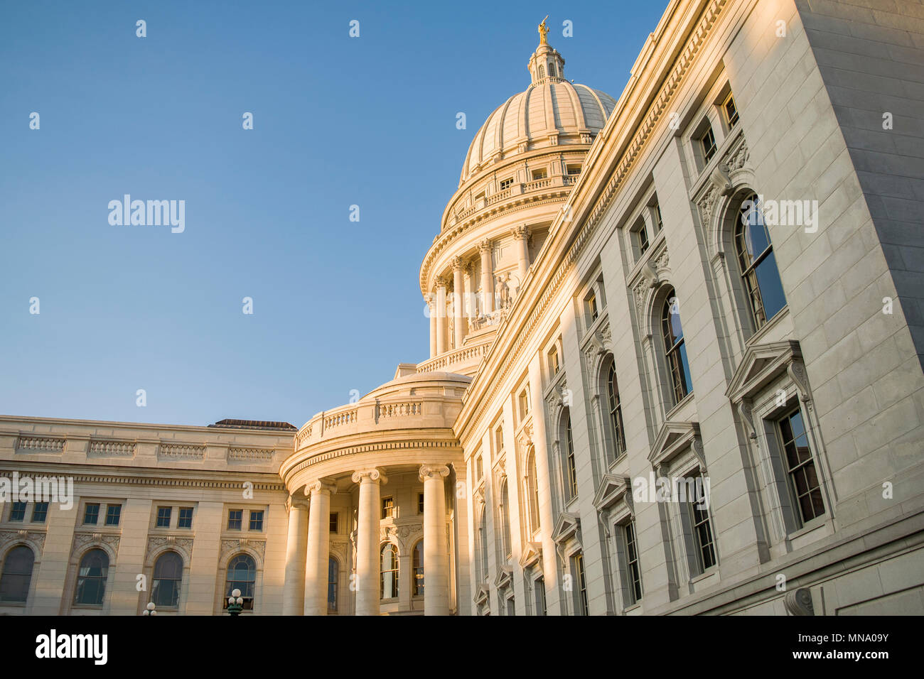 Capitol building in Madison, Wisconsin Stock Photo - Alamy