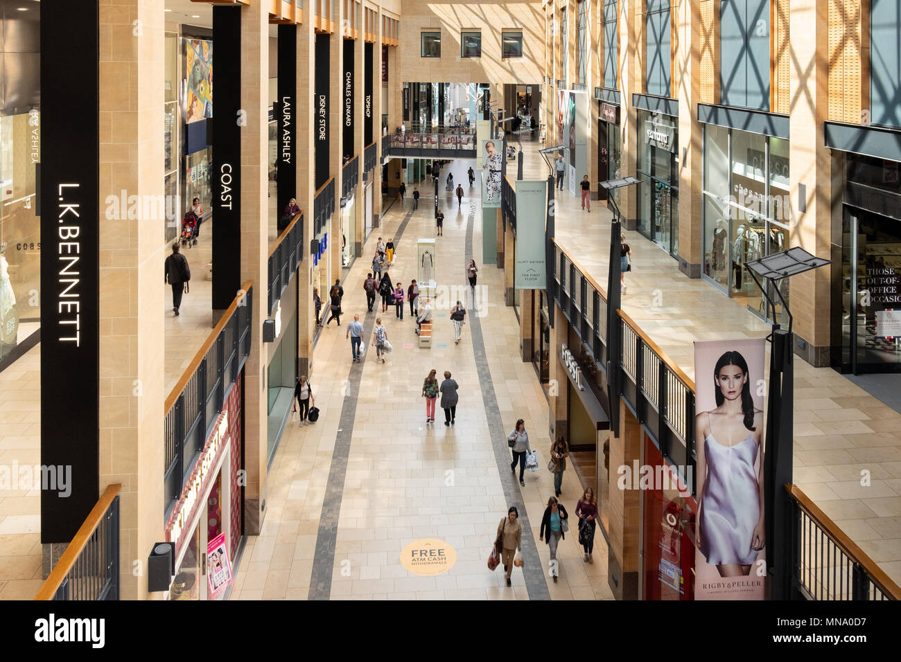 Grand Arcade shopping centre, Cambridge Stock Photo - Alamy