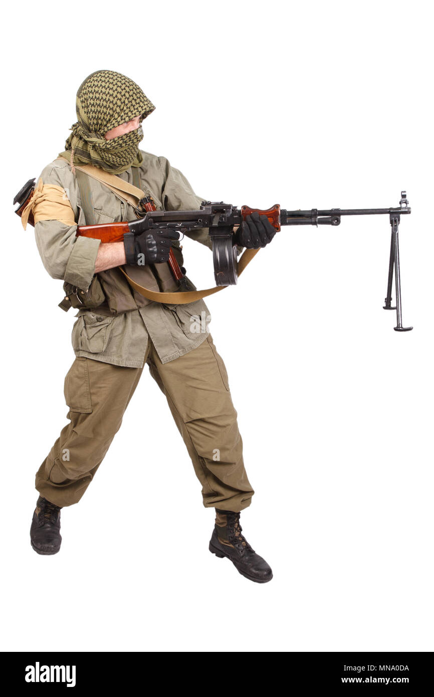 Anti tank machine gun Cut Out Stock Images & Pictures - Alamy