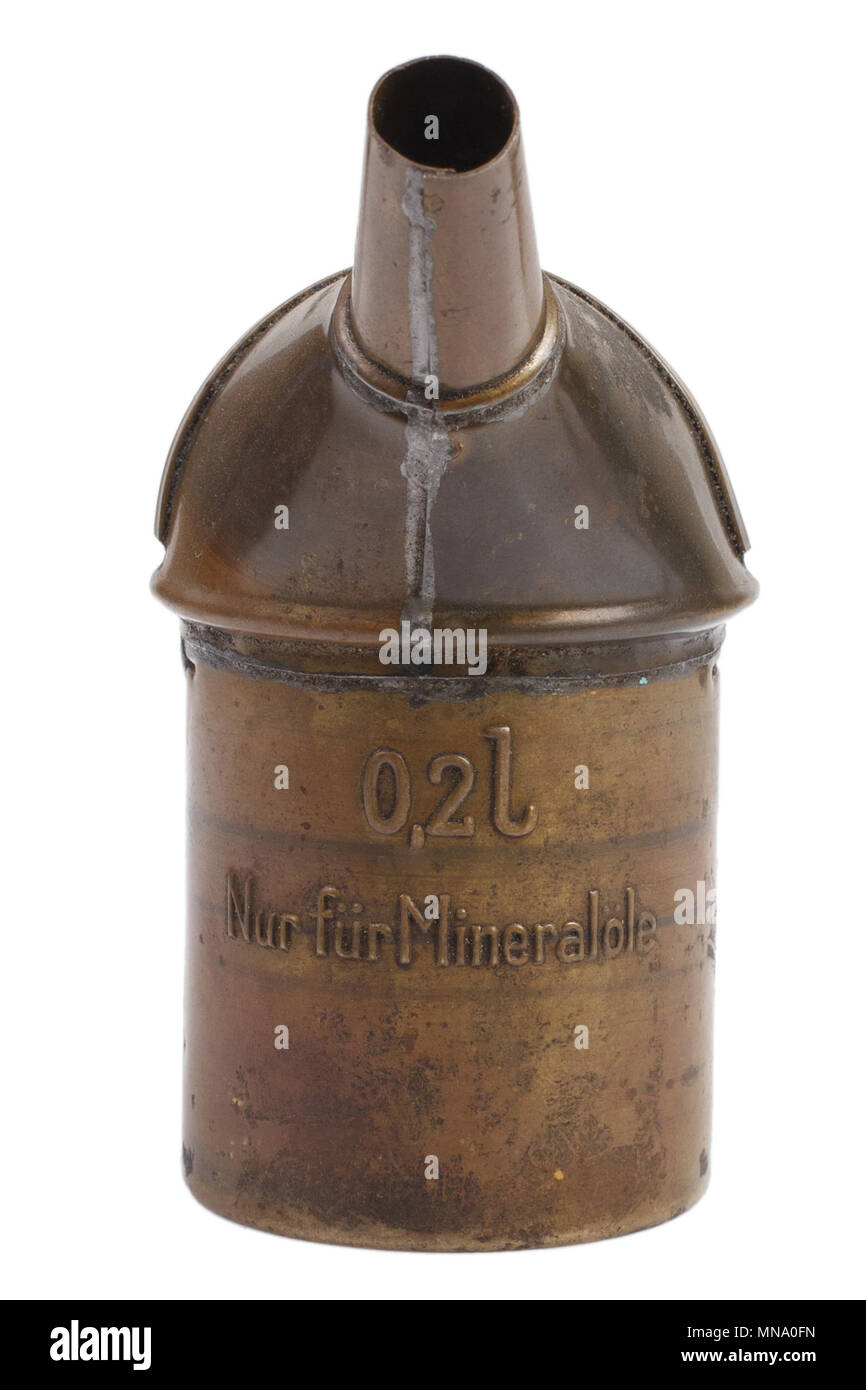 an ancient oiler isolated on white Stock Photo - Alamy