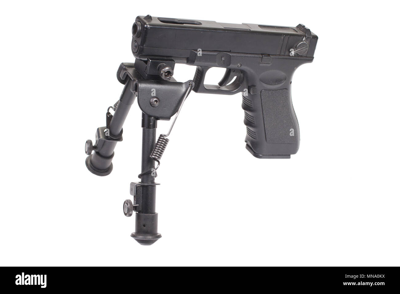 firearm on bipod Stock Photo - Alamy