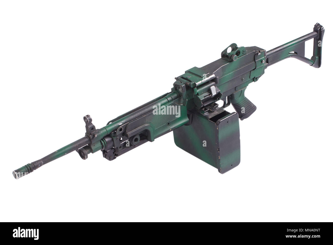 machine mk1 gun isolated on white Stock Photo - Alamy