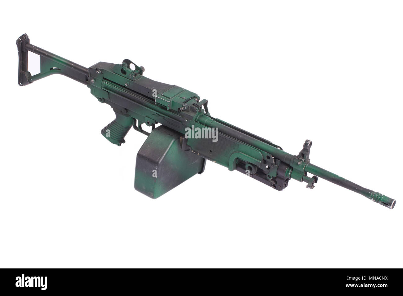machine mk1 gun isolated on white Stock Photo - Alamy