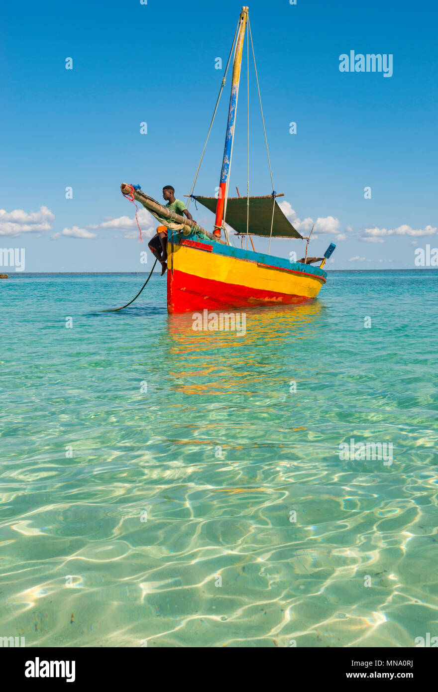 A colourful show seen in Mozambique's Inhassoro Stock Photo - Alamy