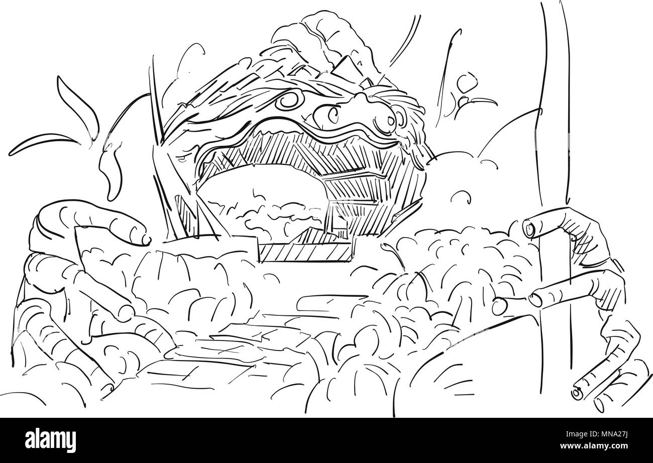 Flying hanuman Stock Vector Images - Alamy