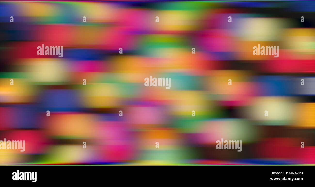 colorful and digital abstract blurred horizontal background Stock Photo ...