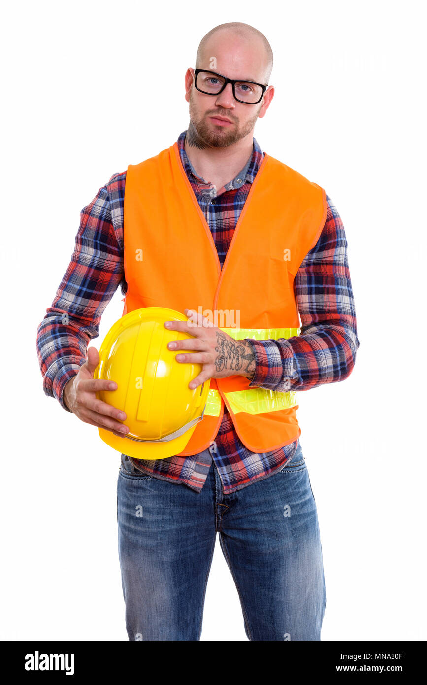 Construction worker muscular hi-res stock photography and images - Alamy