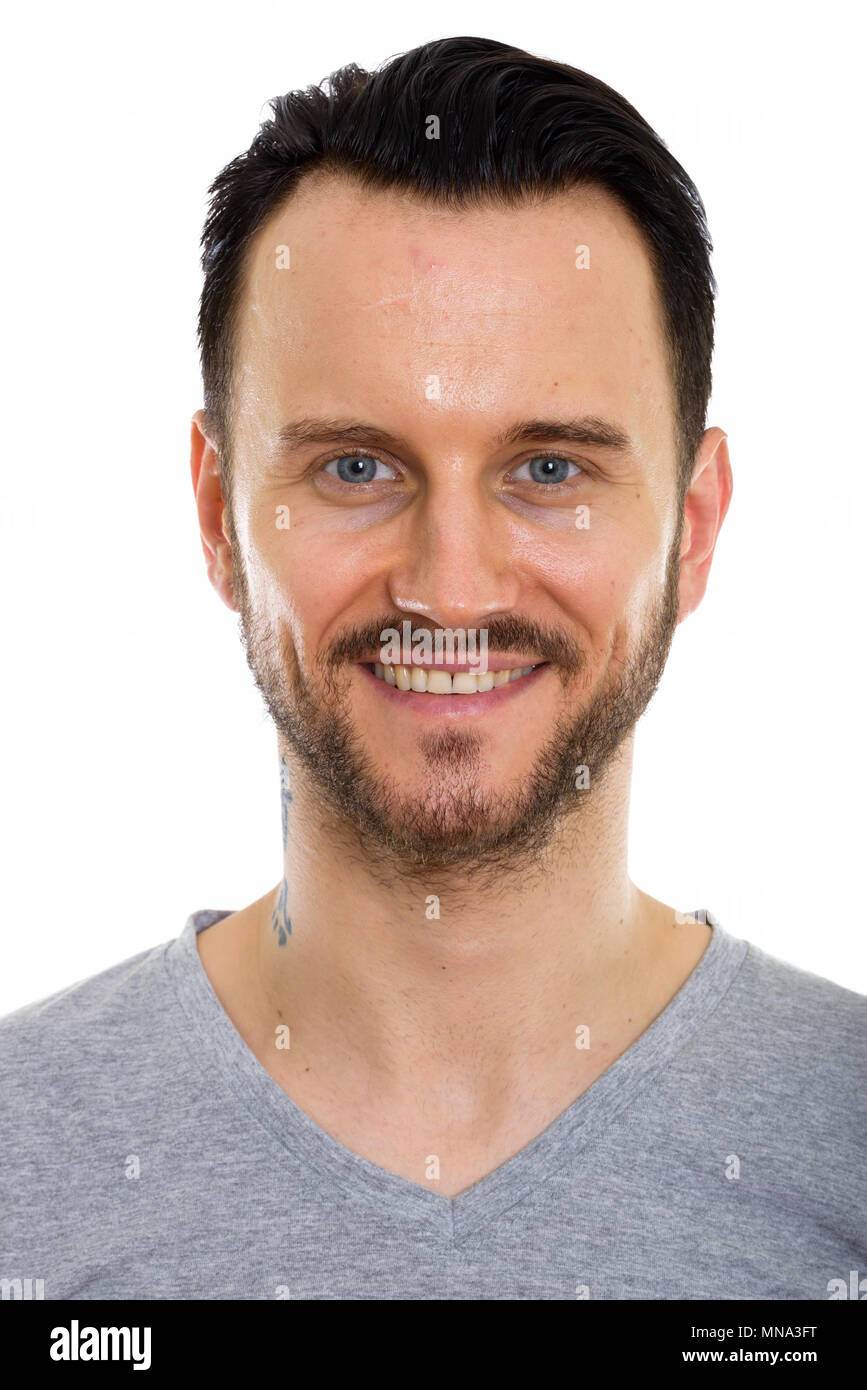 Portrait beard smiling man handsome hi-res stock photography and images ... Portrait beard smiling man handsome hi-res stock photography and images ...