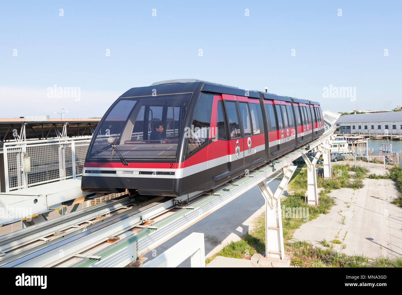 Venice People Mover Series: Venice People Mover approaching ...