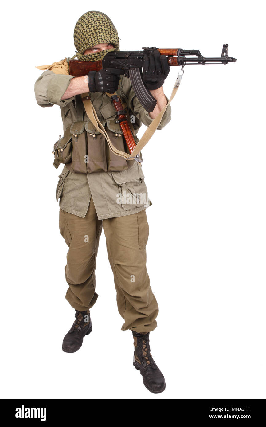 Man Holding Ak47 Gun High Resolution Stock Photography and Images - Alamy
