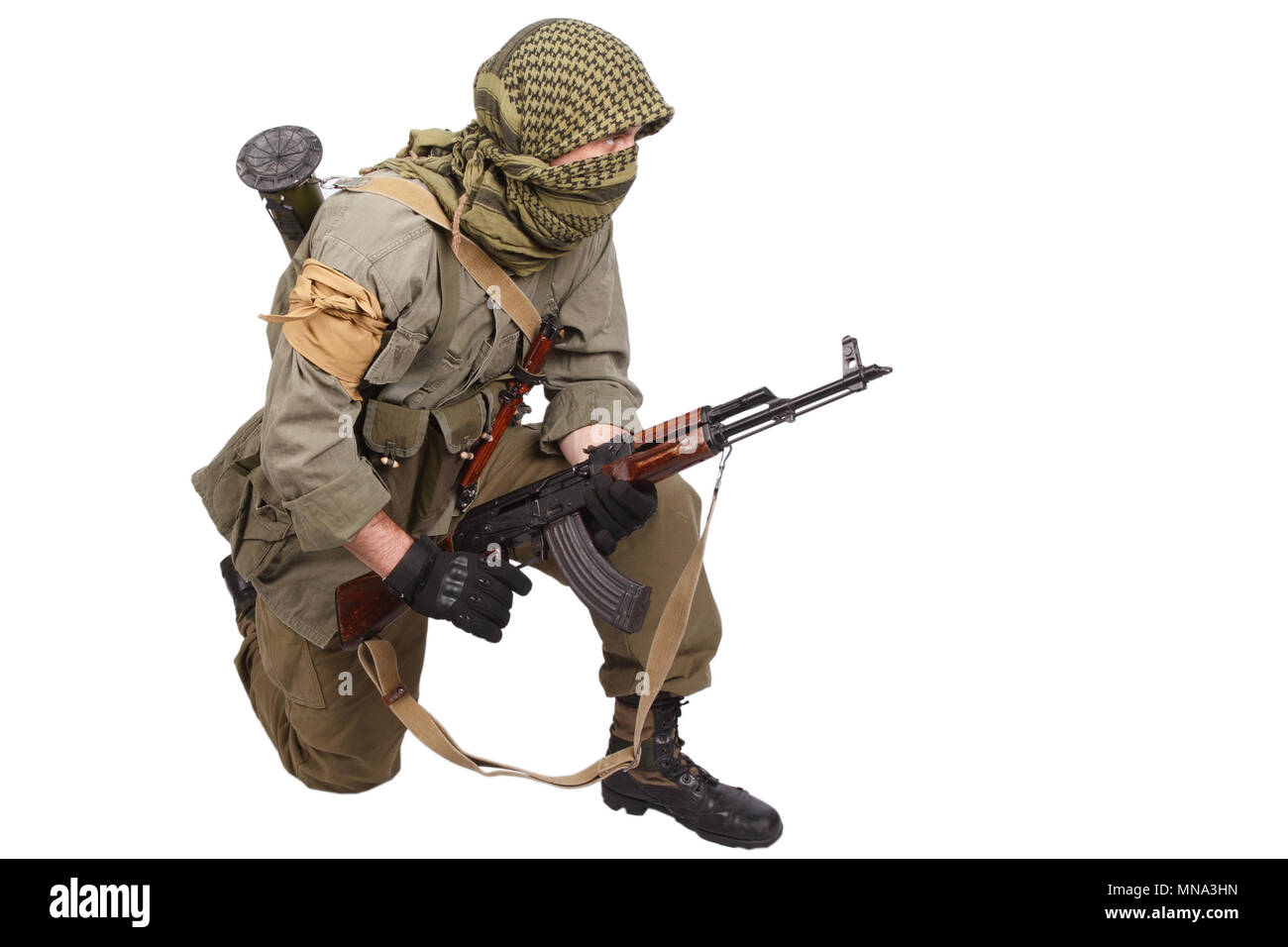 Man Holding Ak47 Gun High Resolution Stock Photography and Images - Alamy
