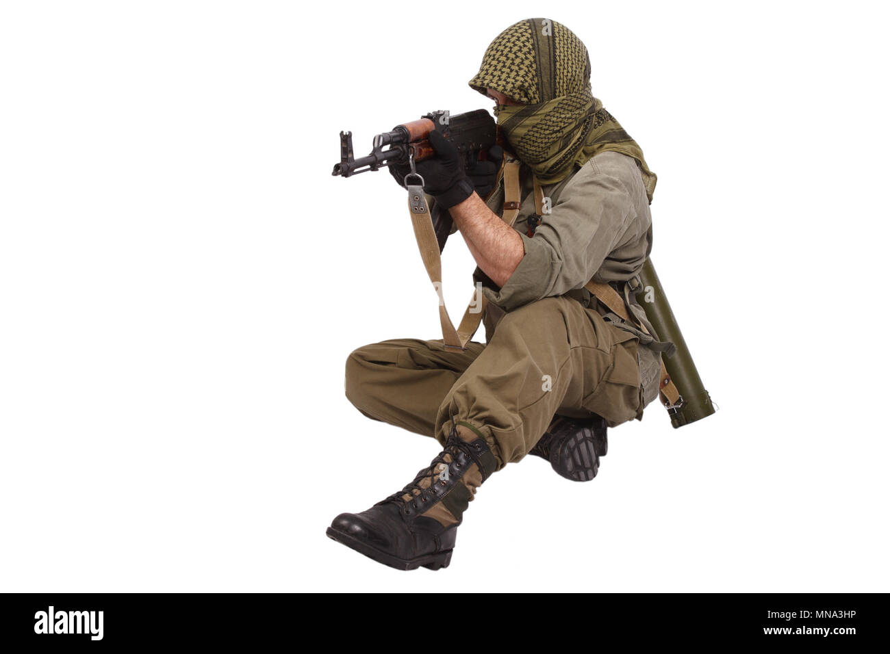 Man Holding Ak47 Gun High Resolution Stock Photography and Images - Alamy