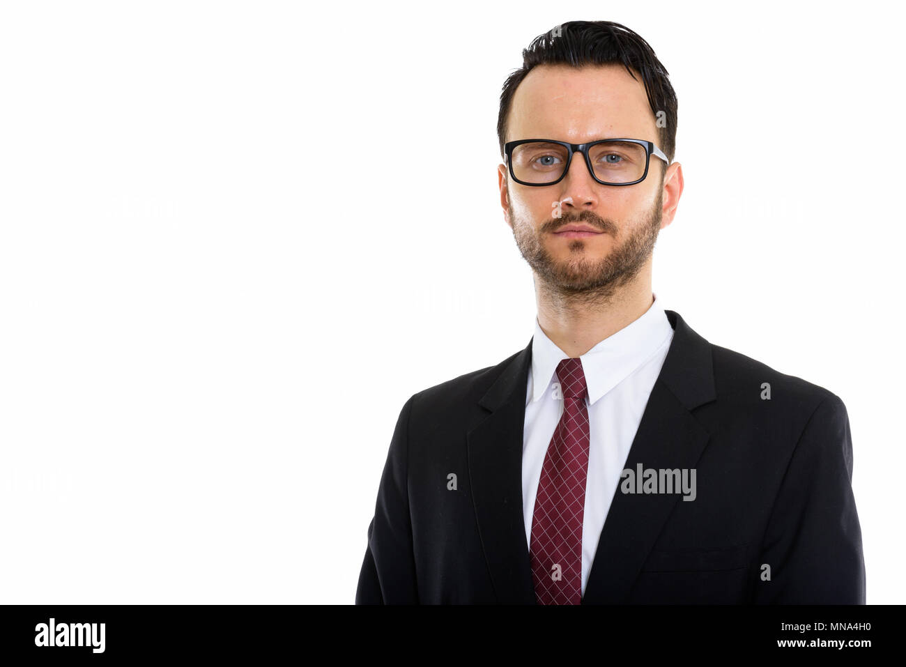 Nerdy business man hi-res stock photography and images - Alamy