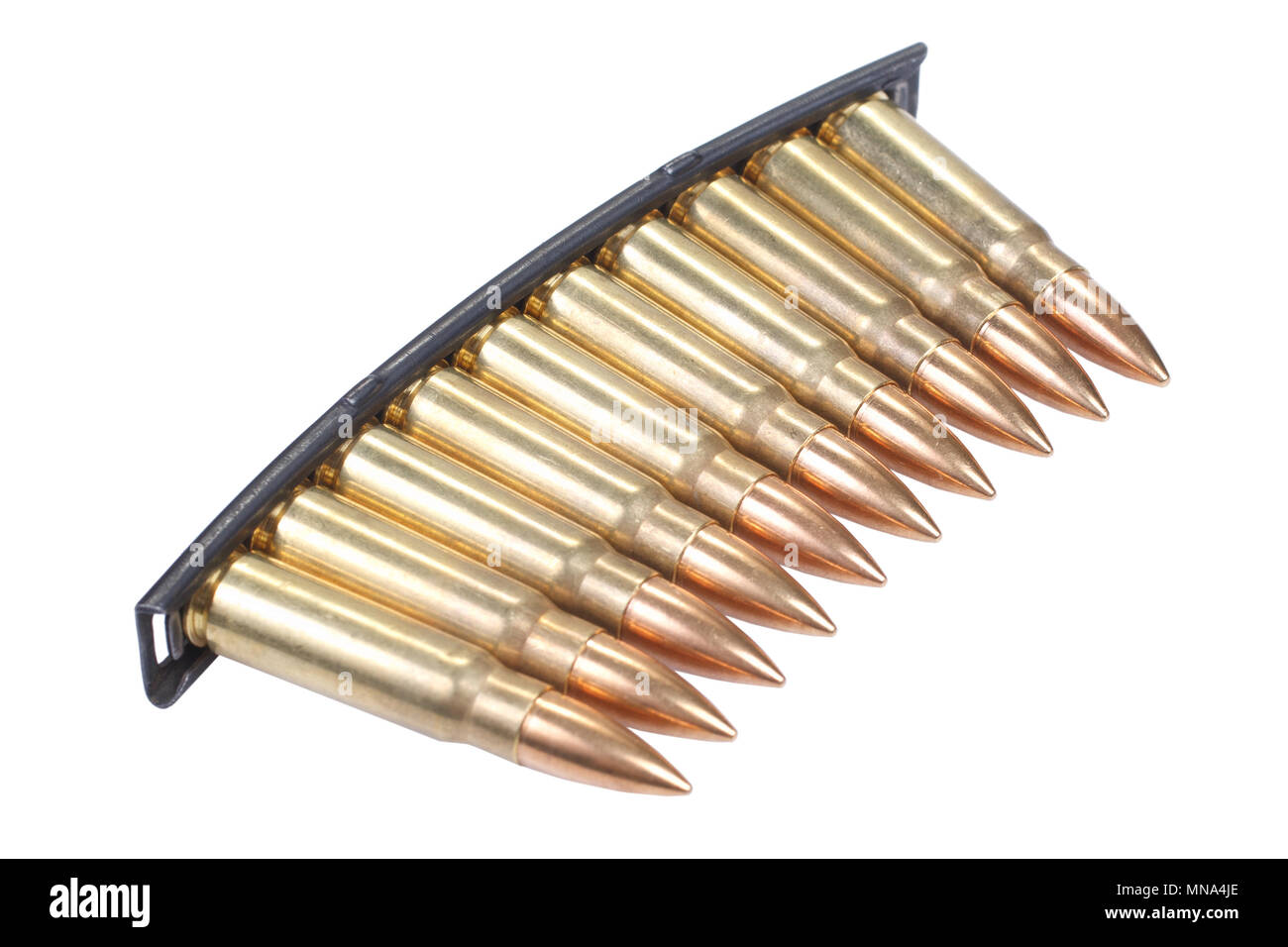 Machine gun ammunition clip black hi-res stock photography and images ...