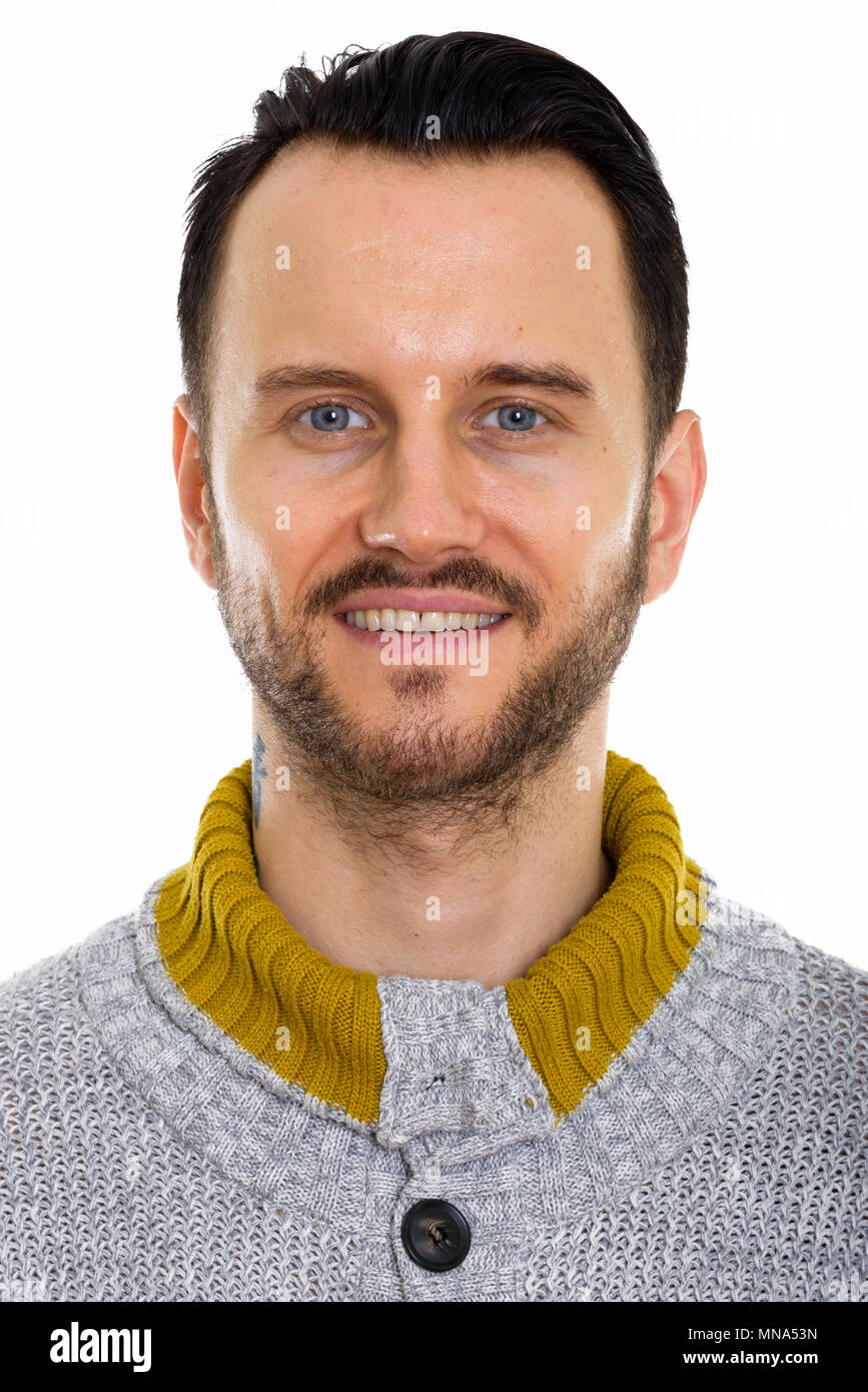 Young handsome bearded man Stock Photo - Alamy