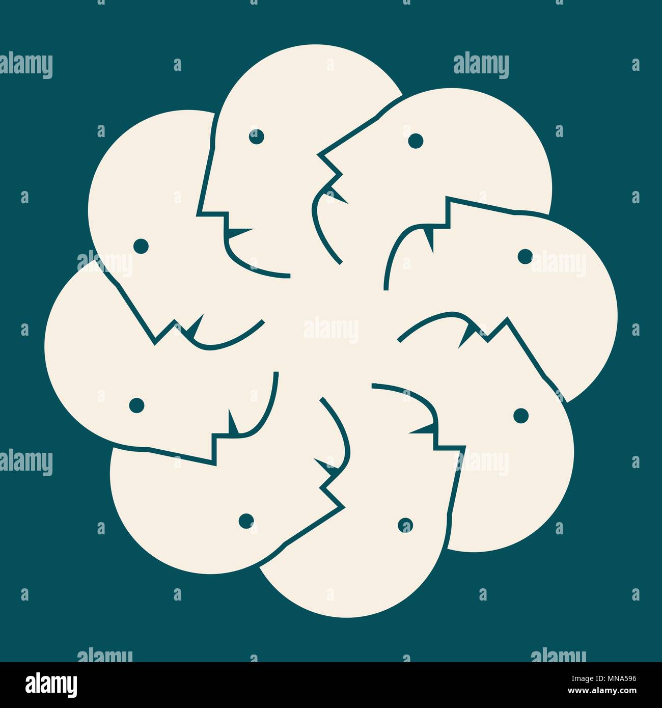 All people are equal Stock Vector Images - Alamy