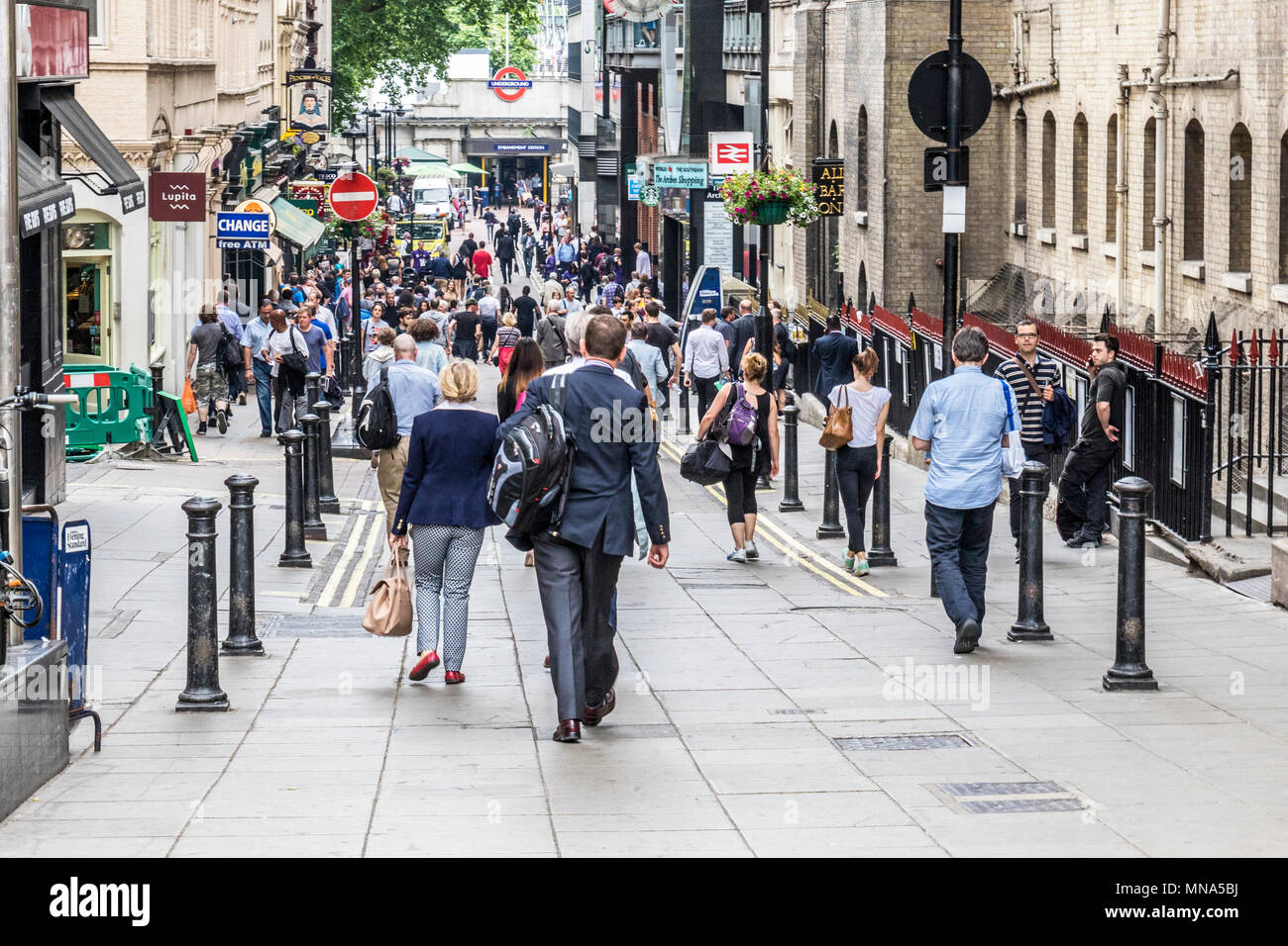Street life in London UK Stock Photo - Alamy