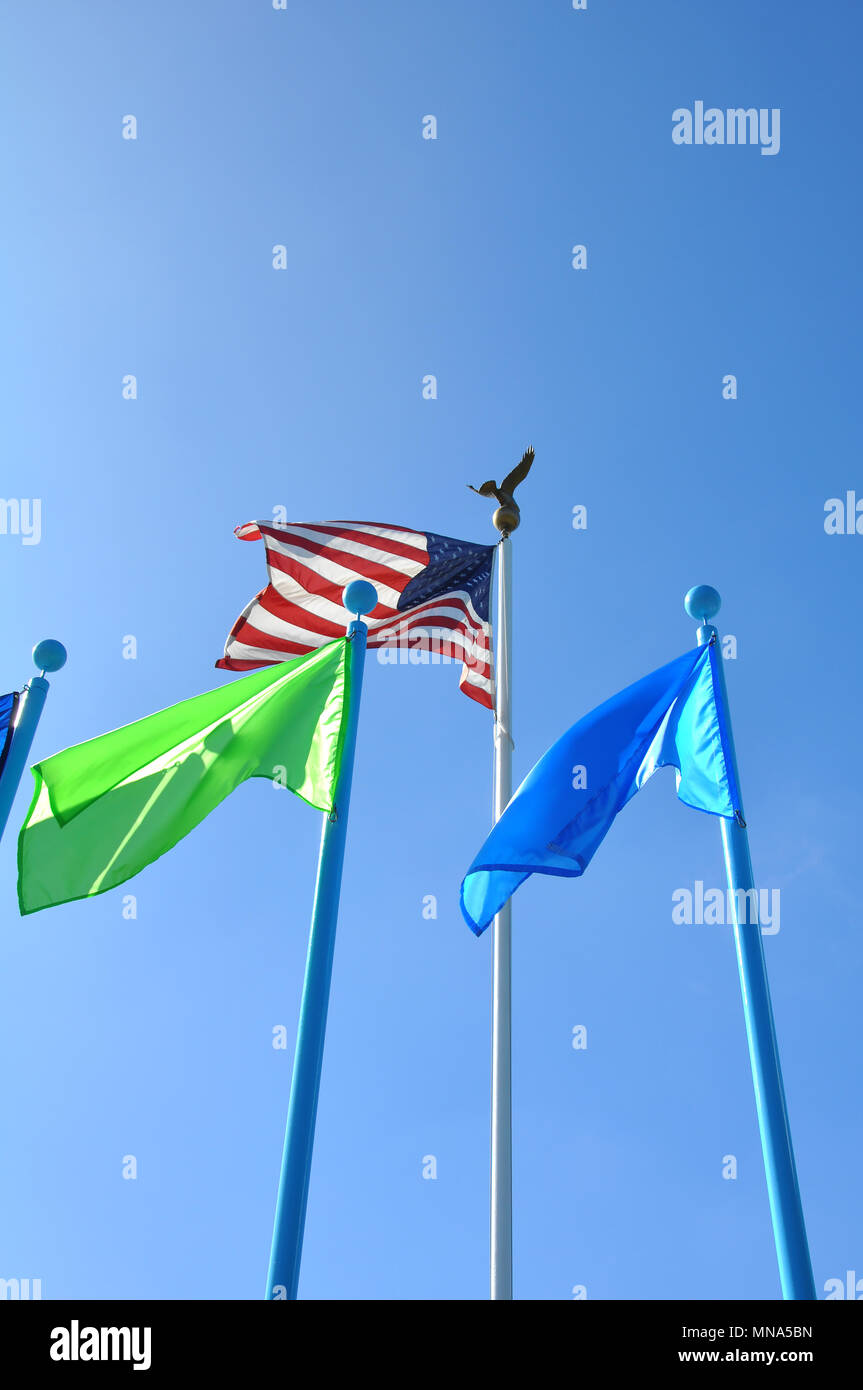 American Flag USA Stock Photo - Alamy