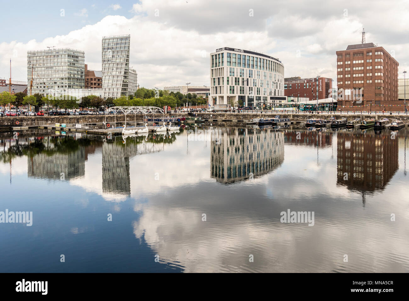 Salthouse Docks Liverpool Lancashire UK Stock Photo - Alamy