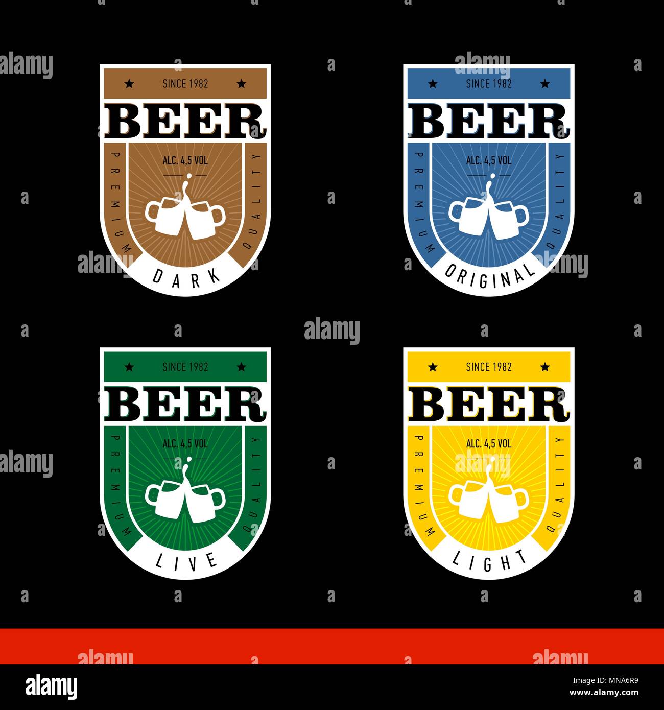 Irish Beer Label Template