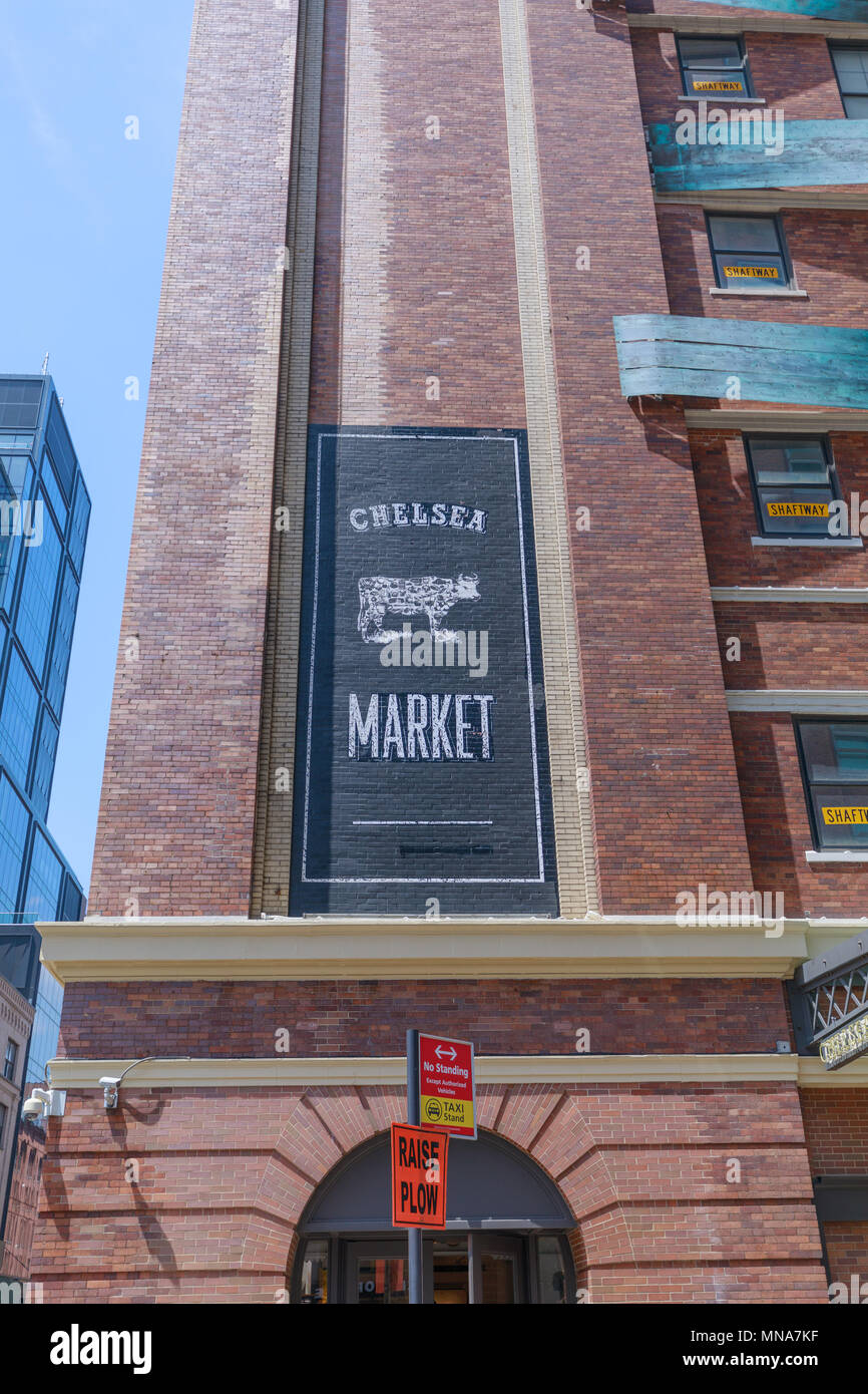 Manhattan, New York City - May 10, 2018 : NYC Landmark Chelsea Market ...