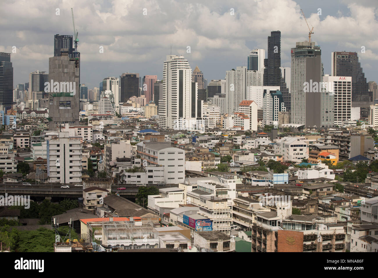 The sprawling mega city that is Thailand's capitol, Bangkok. Bangkok is ...