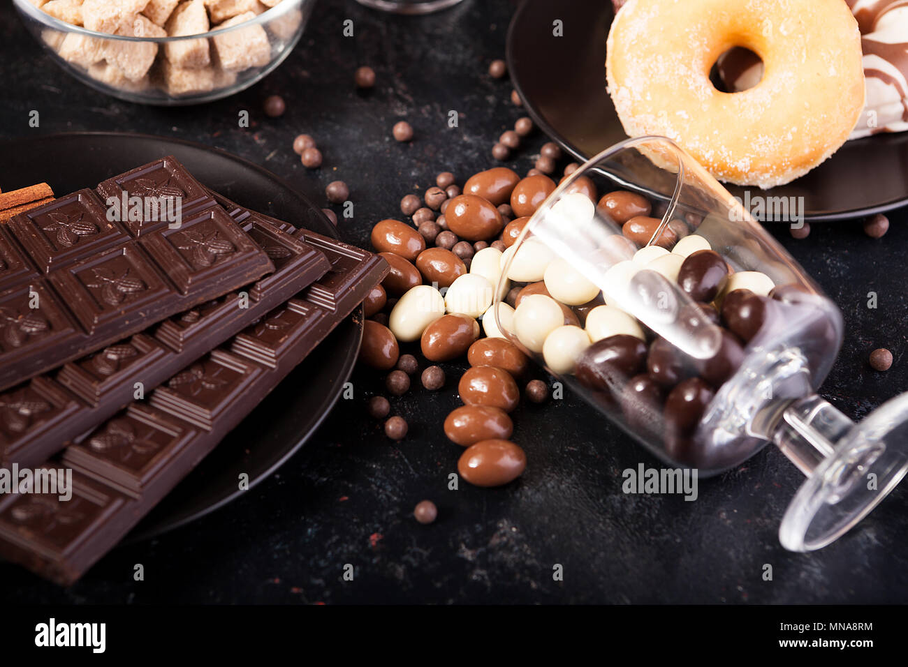 Sweets and donuts hi-res stock photography and images - Alamy