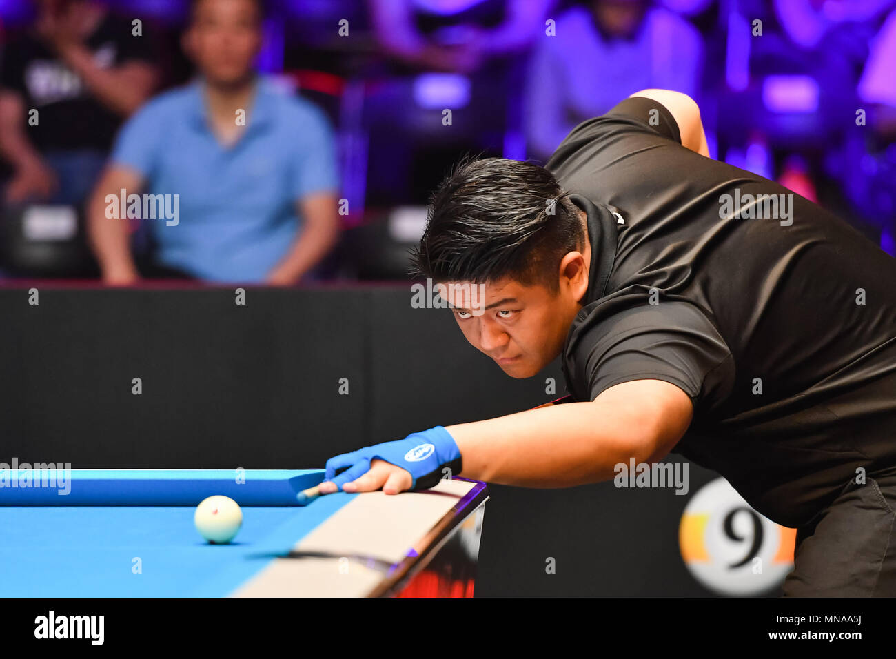 Shanghai, China. 15th May 2018. Austria's Mario He during WORLD CUP of ...