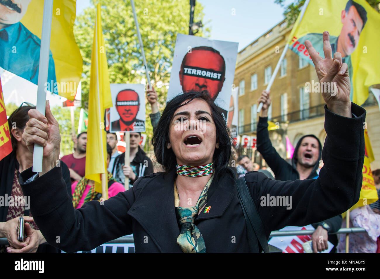 Kurdistan uk protest hi-res stock photography and images - Alamy
