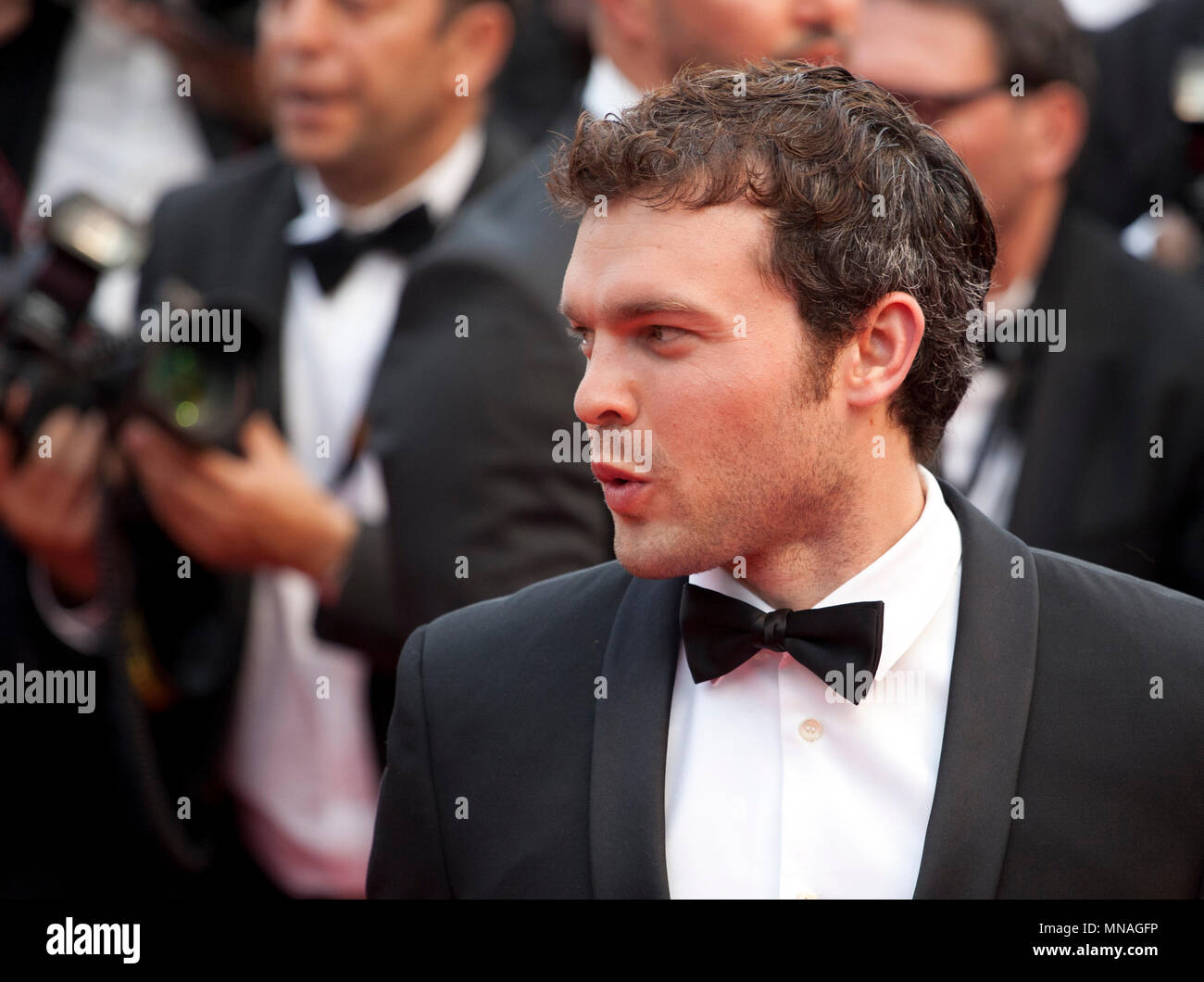 Actor Alden Ehrenreich at the Solo: A Star Wars Story gala screening at ...