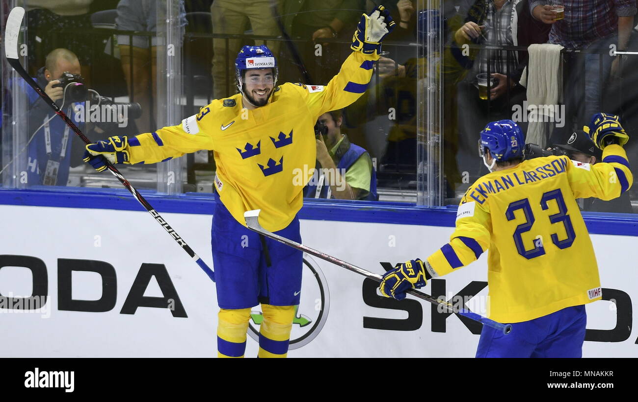 Kodan, Denmark. 15th May, 2018. L-R MIKA ZIBANEJAD and OLIVER EKMAN ...