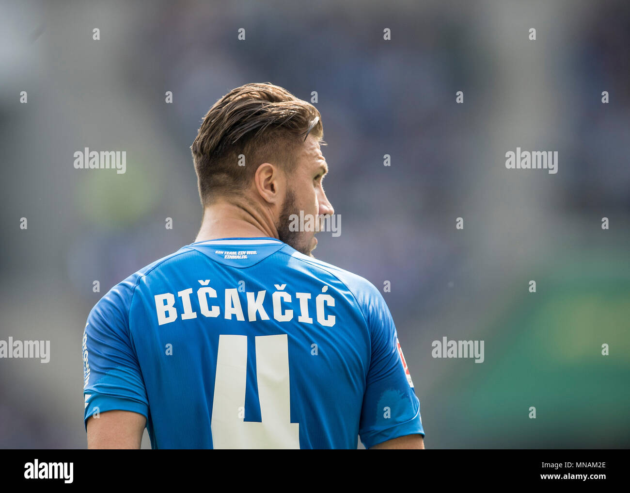Sinsheim, Deutschland. 12th May, 2018. Ermin BICAKCIC (1899) Football 1 ...