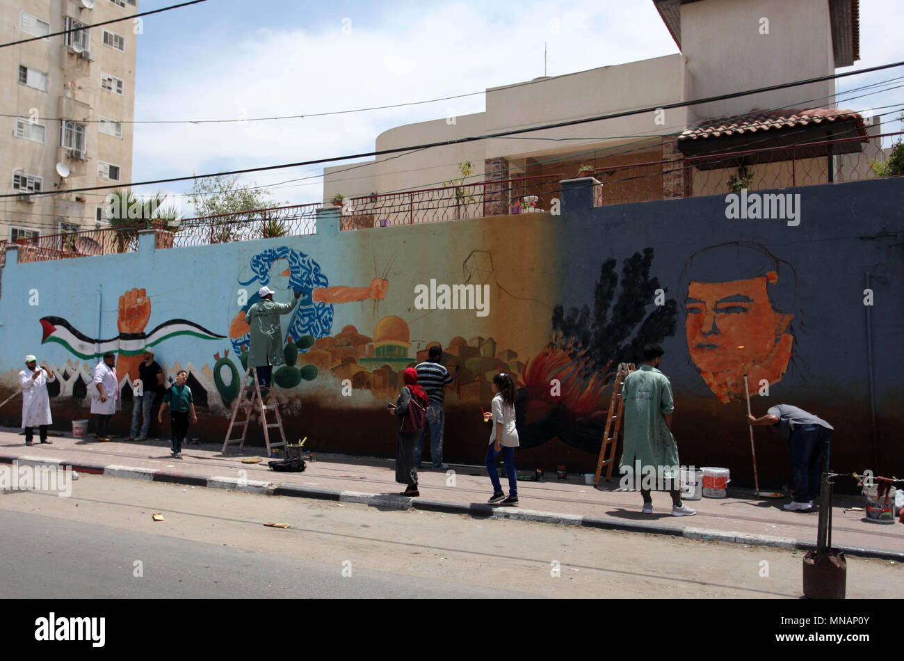 May 16, 2018 - Gaza City, Gaza Strip, Palestinian Territory ...