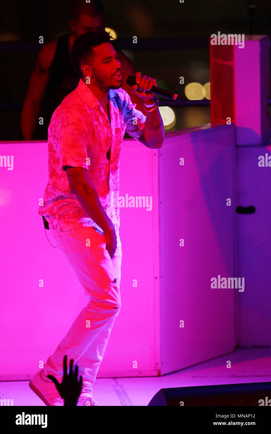 Las Vegas, Nevada, USA. 16th May, 2018. Singer Trey Songz performs LIVE ...