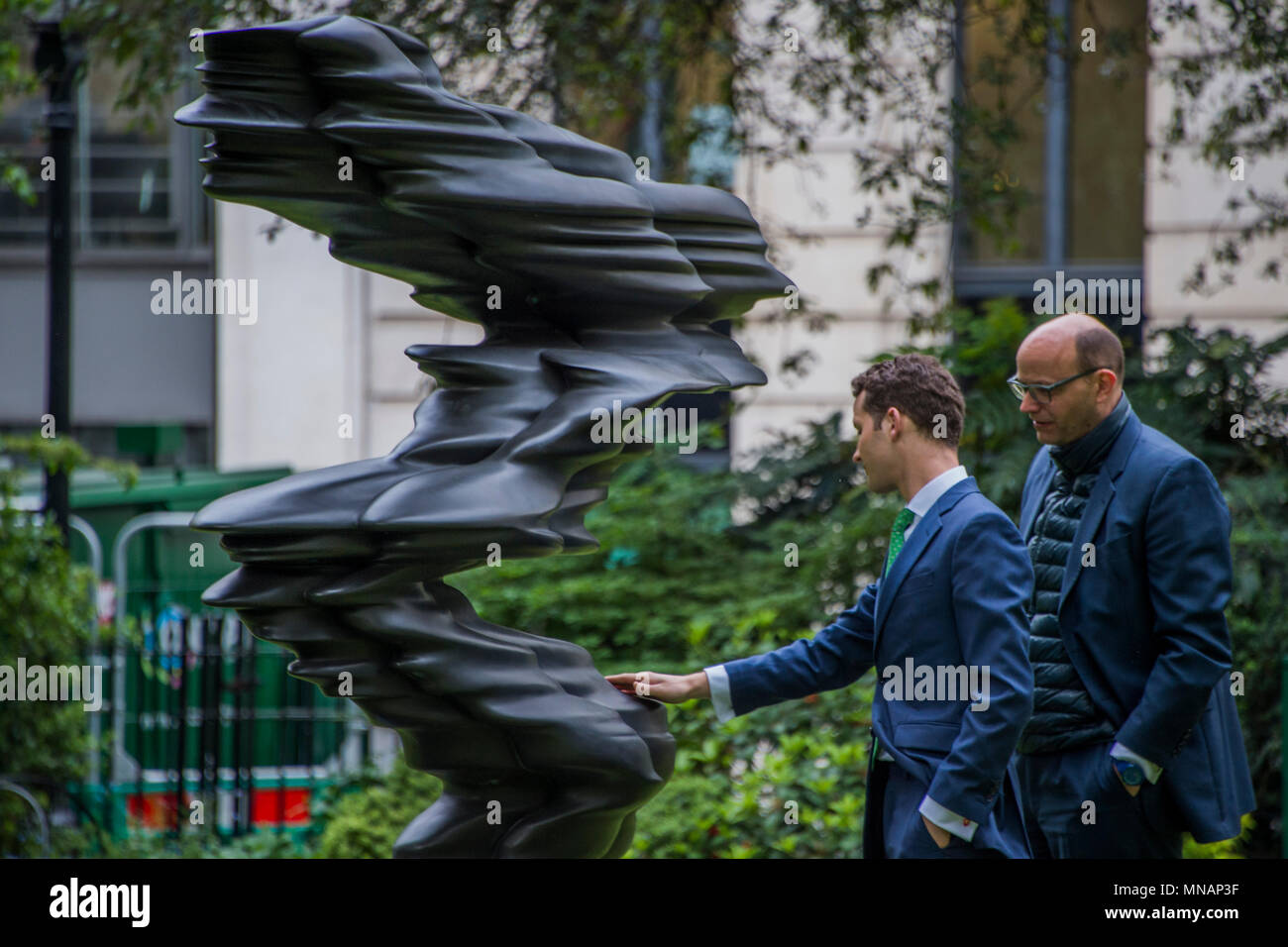 London, UK. 16th May 2018. Tony Cragg, Red Figure, 2008,£250,000 ...