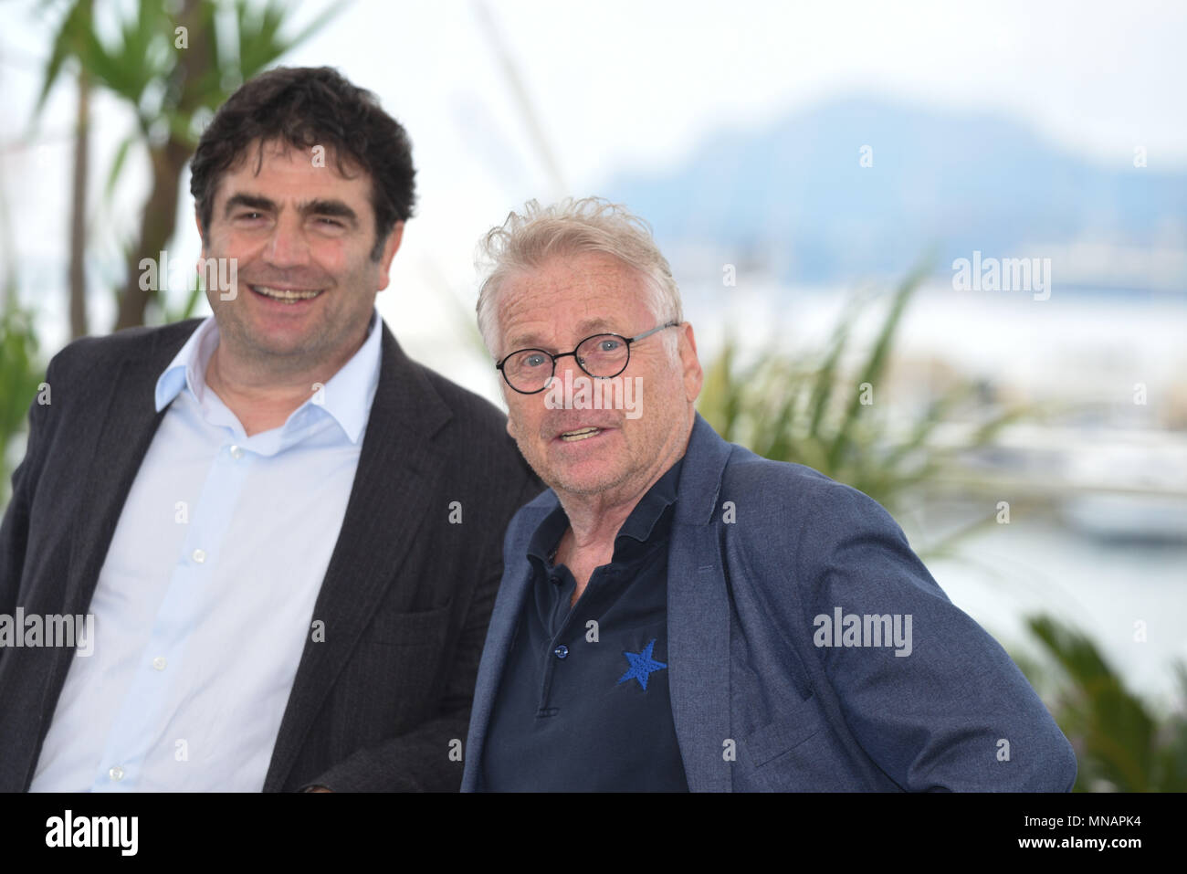 Cannes, France. May 16, 2018 - Cannes, France: Romain Goupil, Daniel ...