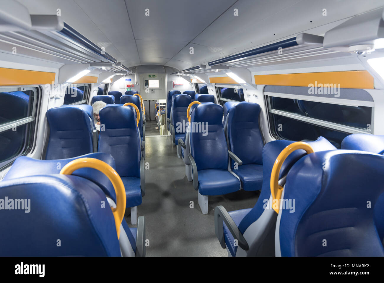 Double decker train hi-res stock photography and images - Alamy