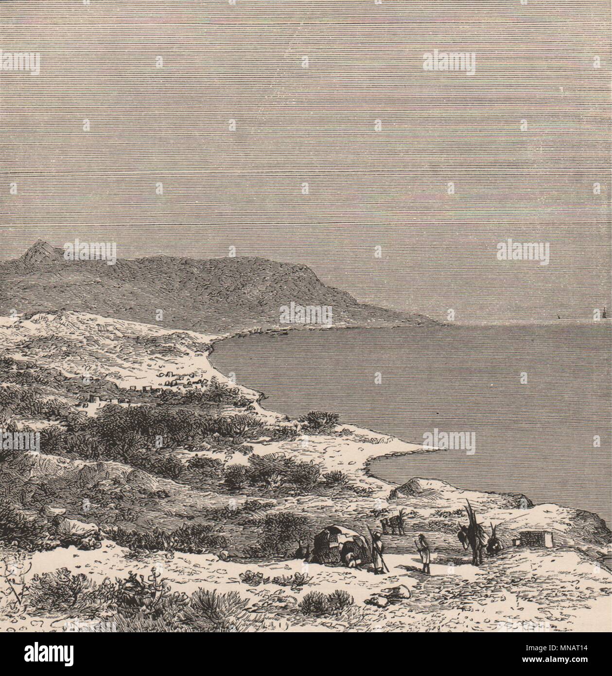 Cape Guardafui. Ras Asir. Somalia 1885 old antique vintage print ...