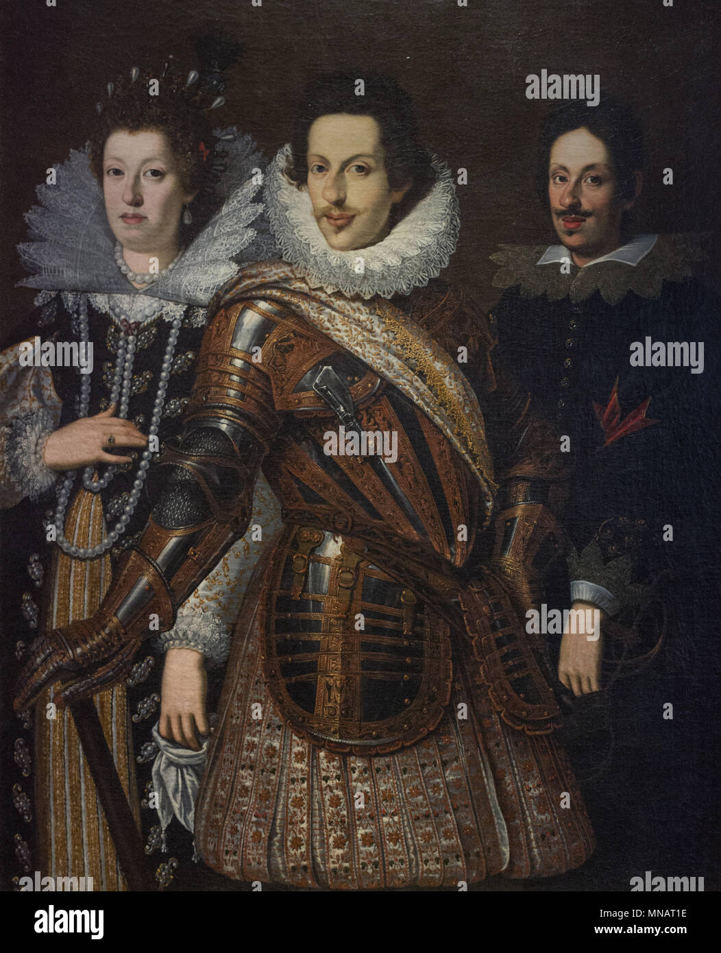 Justus SUTTERMANS - Cosimo II de' MEDICI with his wife Maria Magdalena ...