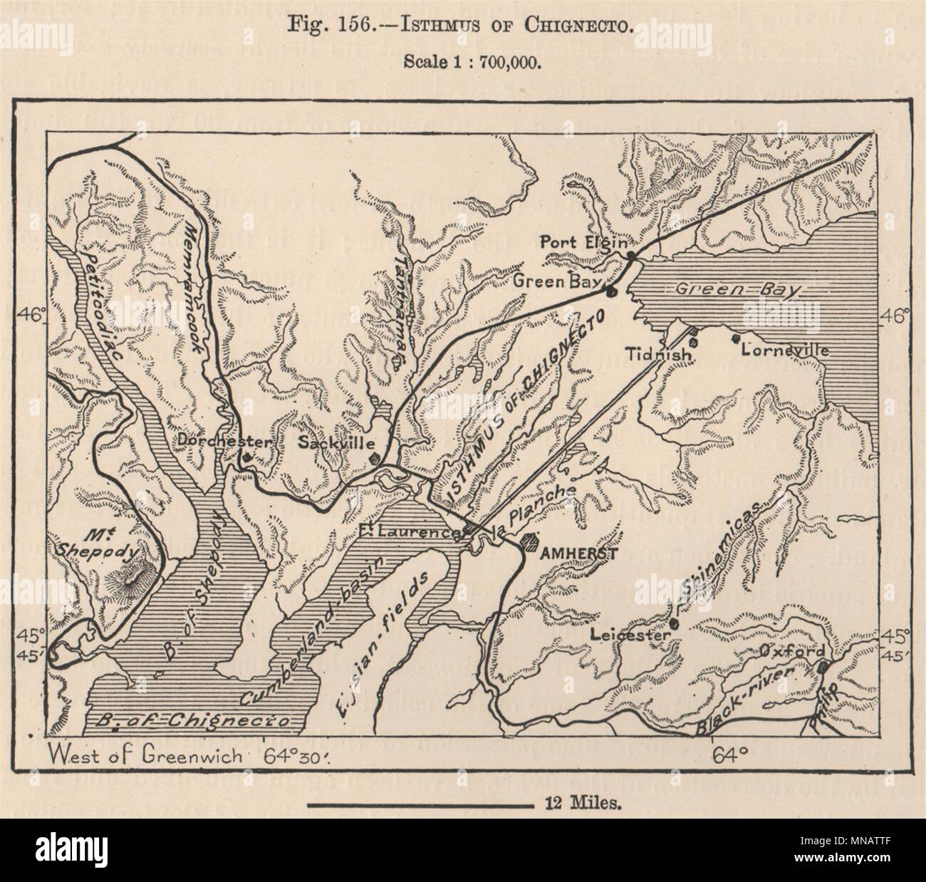 Chignecto isthmus hi-res stock photography and images - Alamy