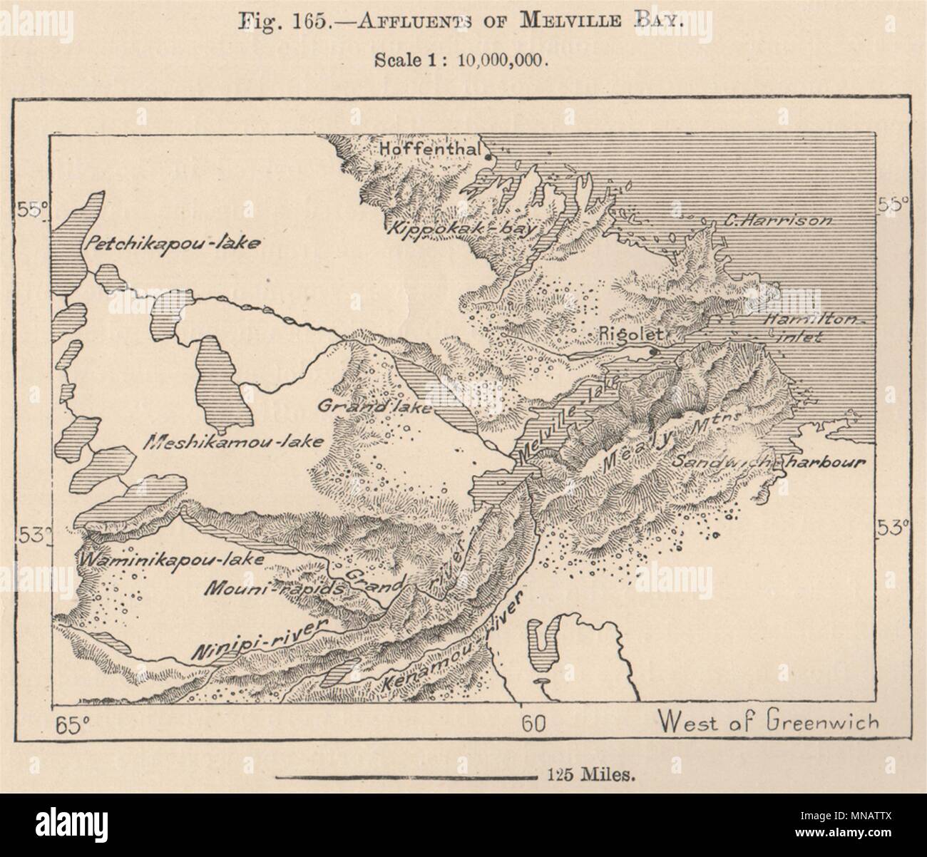 Melville map hi-res stock photography and images - Alamy