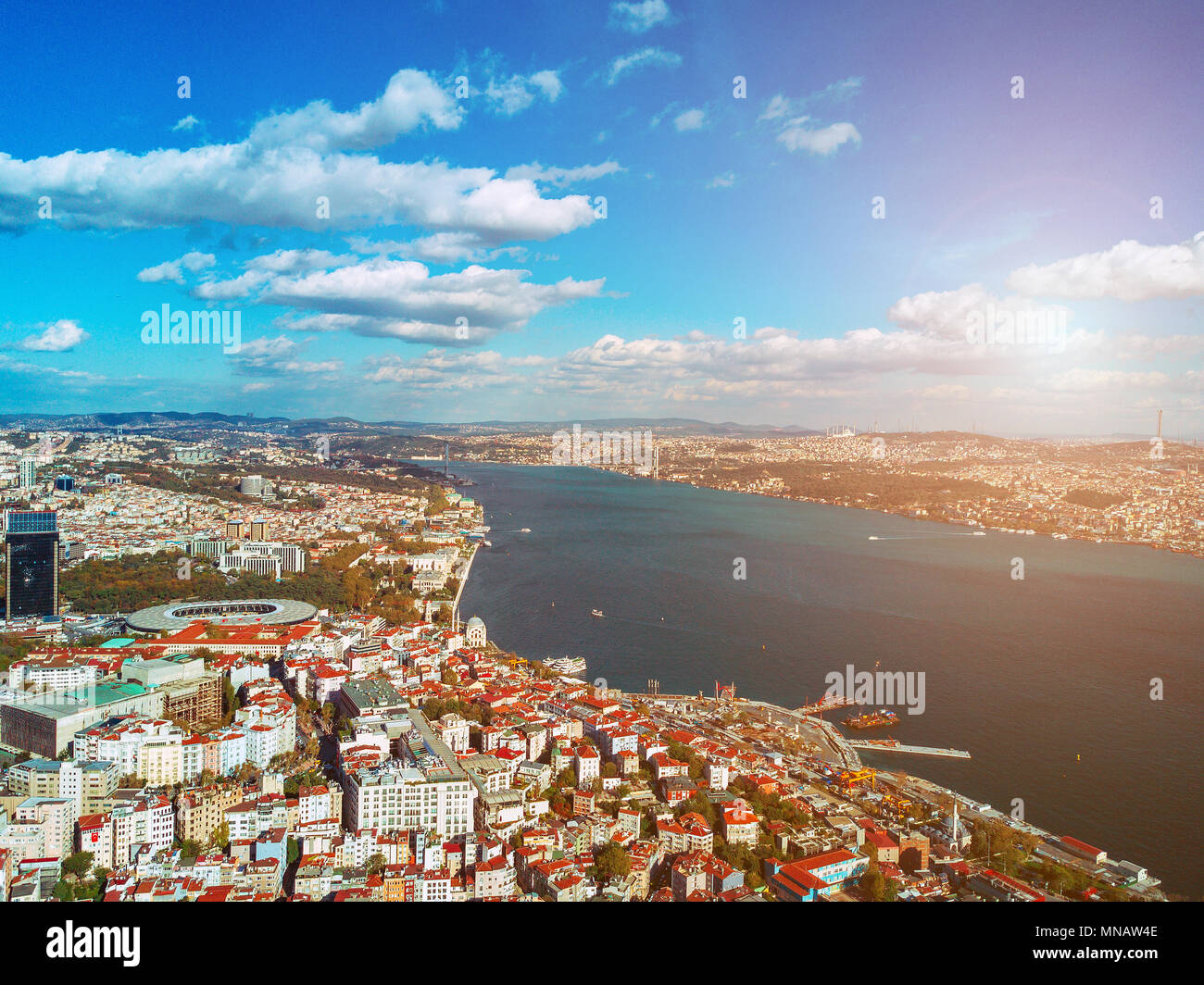 Aerial view of Istanbul Stock Photo - Alamy