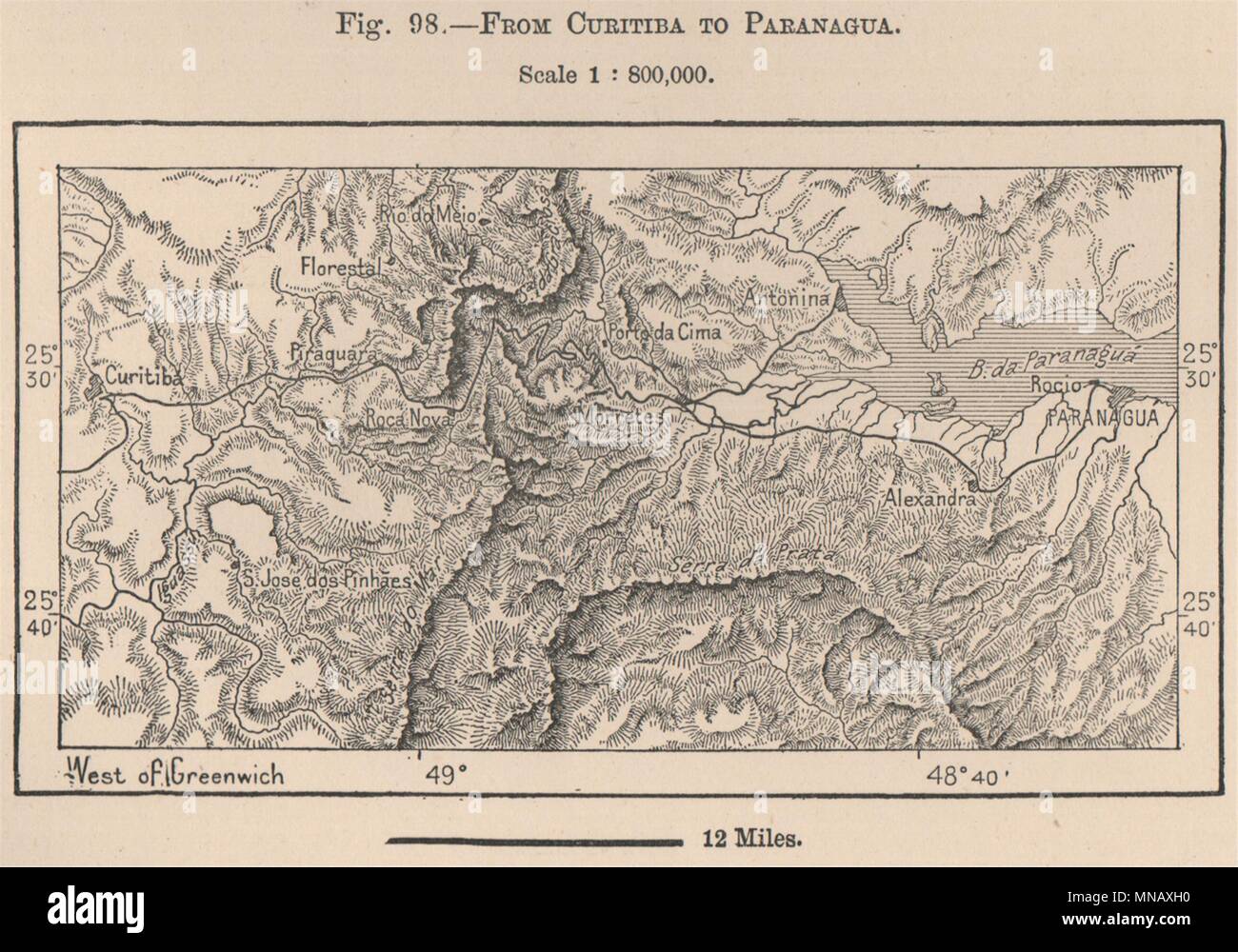 Map of curitiba hi-res stock photography and images - Alamy