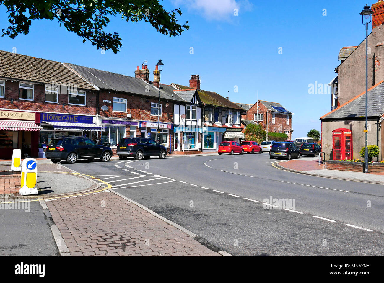 Knott End village centre,Lancashire,UK Stock Photo - Alamy
