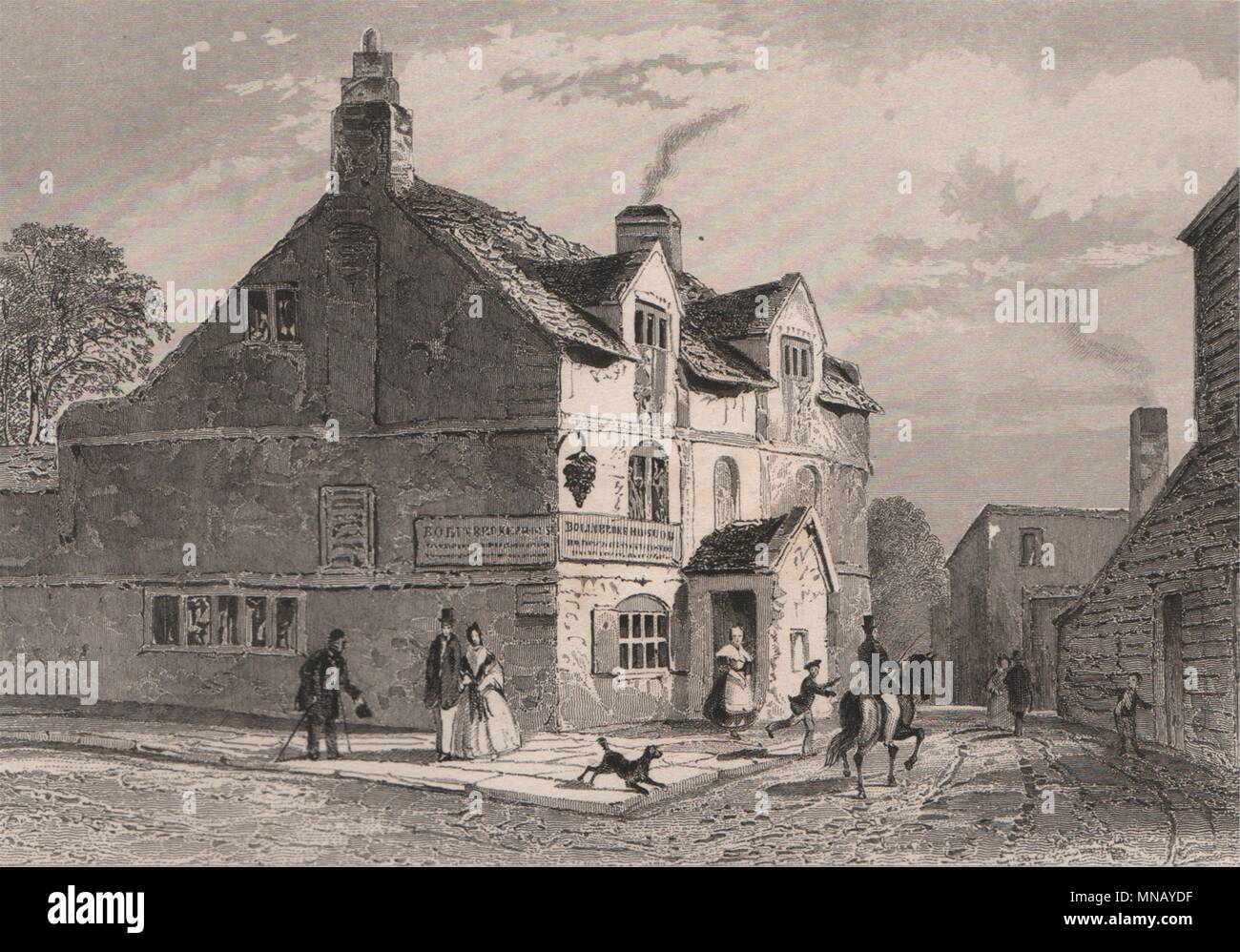 Bowling Green Inn, Mount Pleasant, Liverpool. Wm Roscoe birthplace ...